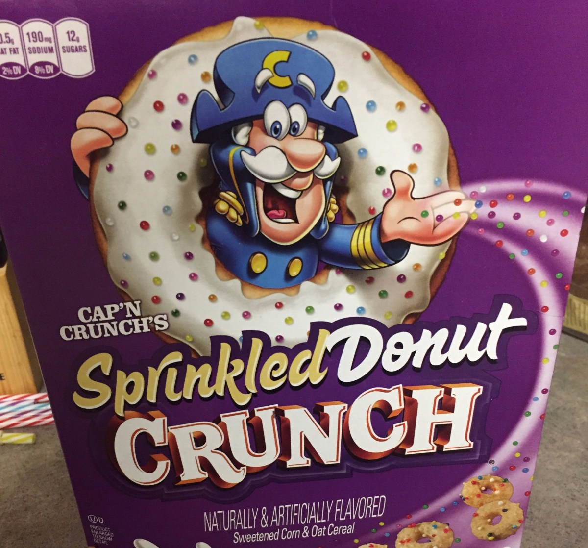 REVIEW: Sprinkled Donut Crunch | Joe Bush dot Net